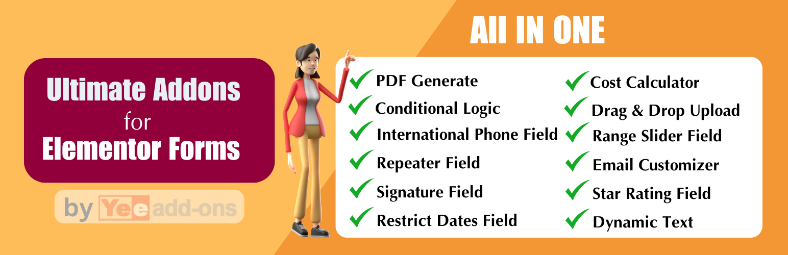 Ultimate Addons for Elementor Forms Pro - Yee Add-ons